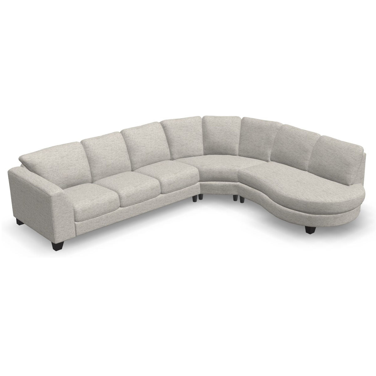 Juno Sectional - Fabric – Palliser Rooms / EQ3
