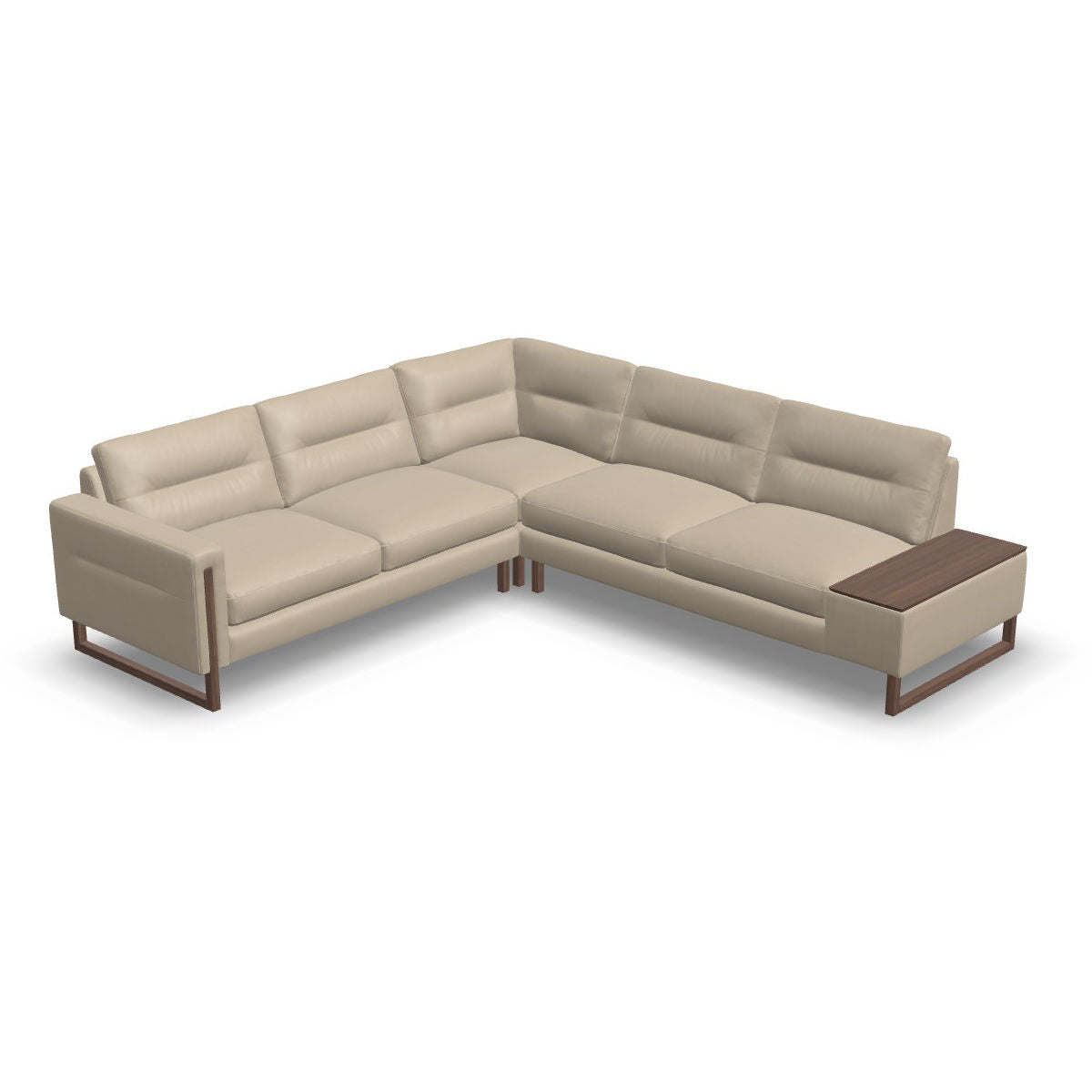 Brookes Sectional - Leather – Palliser Rooms / EQ3