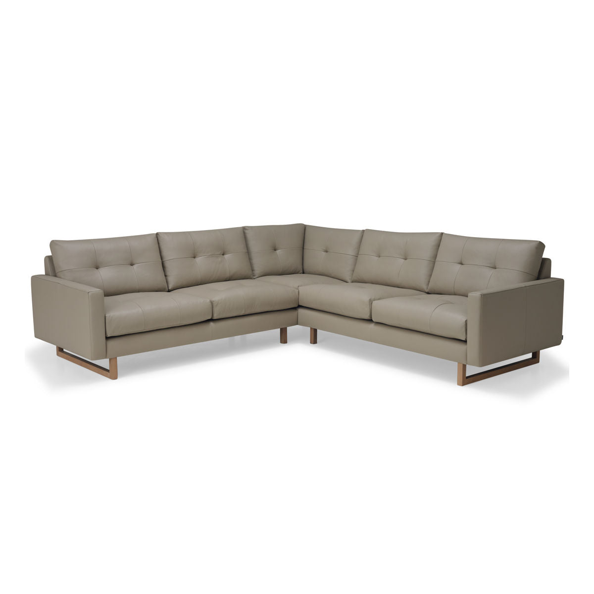 Pyper Sectional - Leather – Palliser Rooms / EQ3